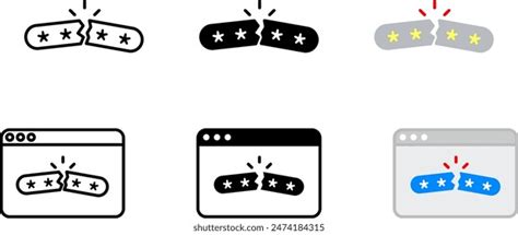 Password Phishing Hack Icon Vector Stock Vector Royalty Free 2474184315 Shutterstock