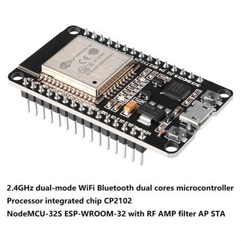 Getuscart 3pcs Esp32 Esp 32s Wifi Development Board Nodemcu Esp Wroom 32 Microcontroller 24ghz