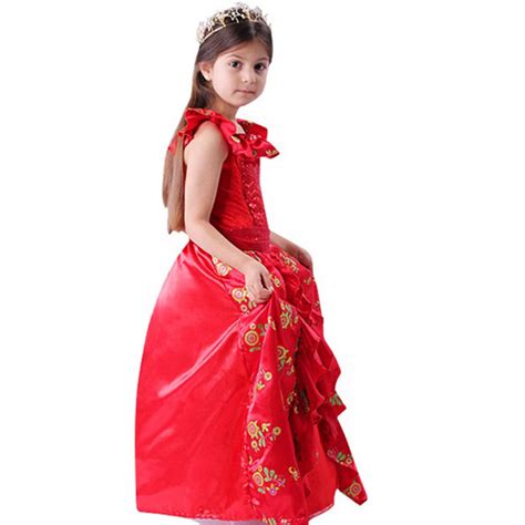 Elena Of Avalor Costume Girls Princess Elena Cosplay Costume Party