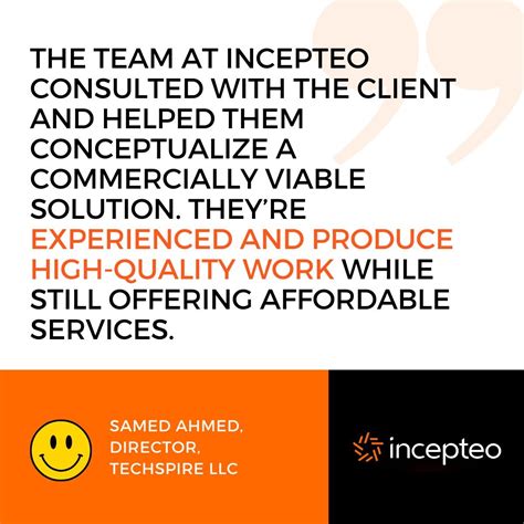 Incepteo On Linkedin Happyclient Bespokesoftware Incepteoservices