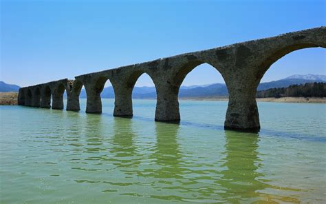 デスクトップ壁紙 海 ブリッジ 川 アーチ橋 貯水池 不構築構造 2560x1600 Pc7 74444