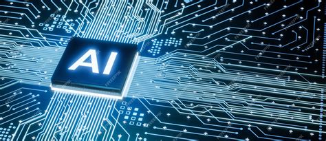 Premium Photo Ai Microprocessor On Motherboard Computer Circuit