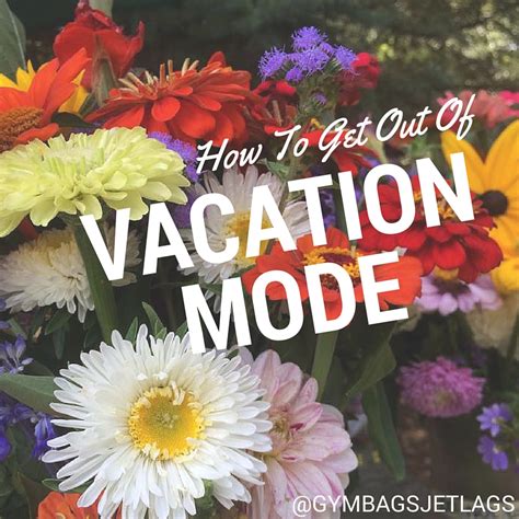 How To Get Out Of Vacation Mode