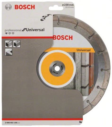 Купить Диск отрезной BOSCH Standard for Concrete 2608602195 230х22.23 в ...