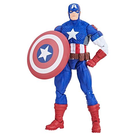 Avengers 2023 Marvel Legends Ultimate Captain America 6 Inch Action Figure