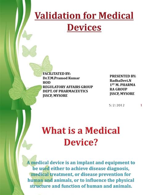 medical device validation radha pdf verification and validation