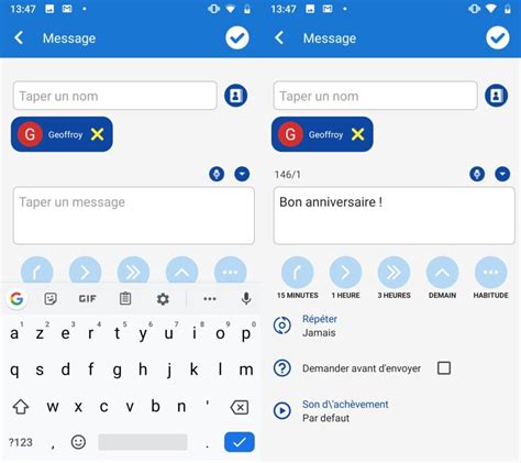 Comment Programmer Lenvoi Dun SMS Sur Android