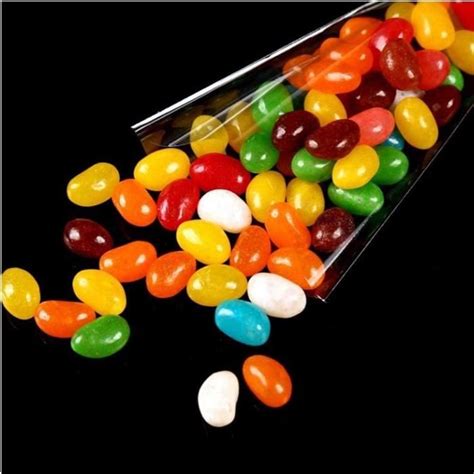 Sachet Bonbon 100 Pcs Transparent Cône Poche en Plastique avce 100