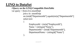 Intake Linq Ppt