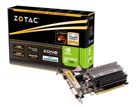 کارت گرافیک 2 گیگ زوتاک Zotac Geforce Gt 730 2g استوک آقای استوک