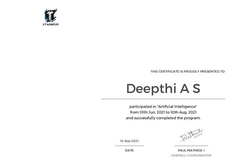 Deepthi A S On Linkedin Artificialintelligence