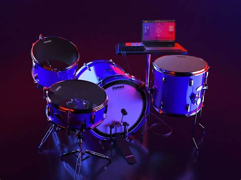 Turn Your Drum Kit Into An Advanced Controller Using Evans Hybrid