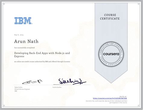Arun Kumar Nath On Linkedin Im Happy To Share That Ive Obtained A