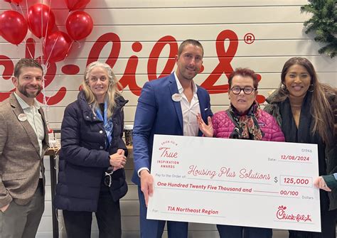 Housingplus Wins Chick Fil A True Inspiration Award Housingplus