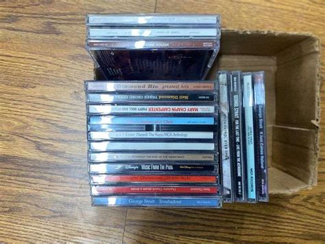 Assorted Music Cds Isabell Auction