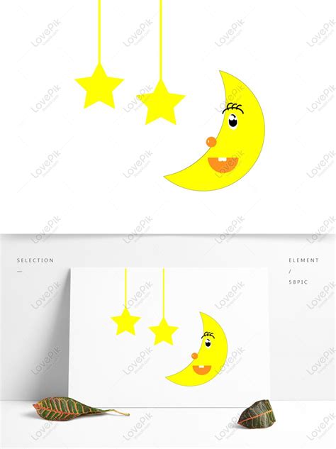 태양 달 달 달 및 별 상업 벡터 요소 일러스트 Png 및 벡터 이미지 무료 다운로드 Lovepik