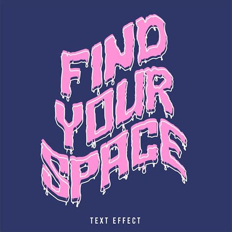 Premium Vector Text Effect In Eps Format For Design And Printing