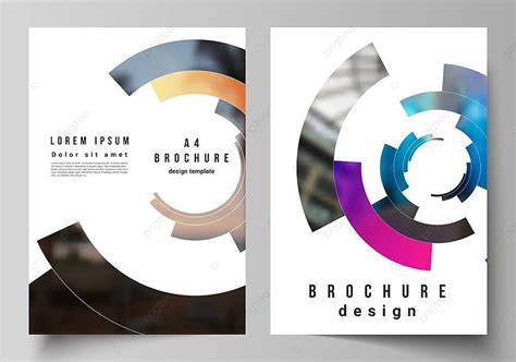 브로셔 포스터에 대한 4 형식 현대 표지 모형 디자인 템플릿의 벡터 레이아웃 템플릿 Psd 다운로드 디자인 자료 다운로드