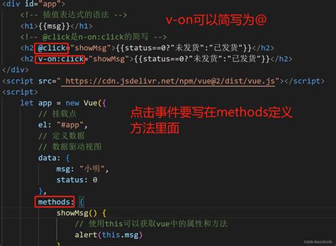 Vuejs 的基本语法与属性字符串模版语法vue属性 Csdn博客