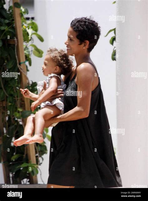 Halle Berry Daughter Nahla And Gabriel Aubry Spend The Afternoon By