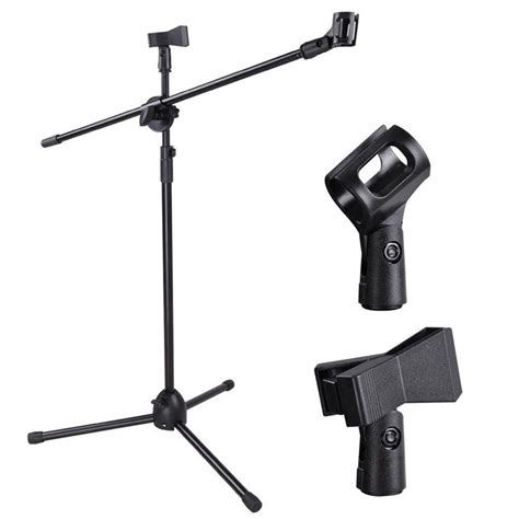 Jual TaffSTUDIO Tripod Holder Mikrofon Pro Klip Shopee Indonesia