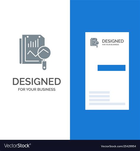 File Static Search Computing Grey Logo Design Vector Image