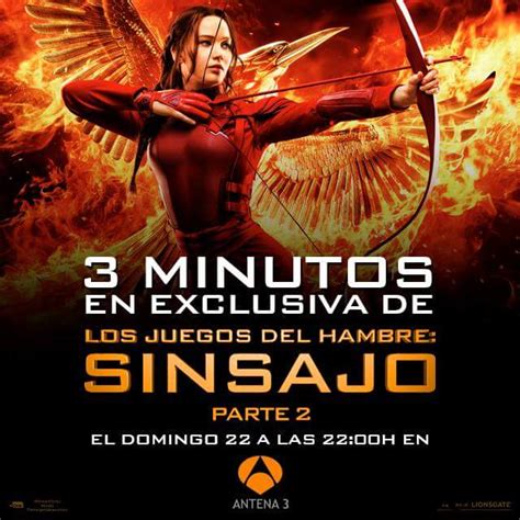 Los Juegos Del Hambre Sinsajo Parte 3 Tengo Un Juego