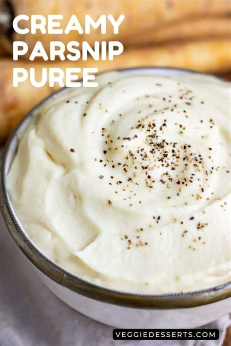 Parsnip Puree Veggie Desserts