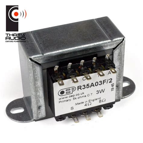 Valve Amplifier Output Transformer 3w Push Pull Ecl82 Ucl82 Oep