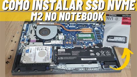 Como Instalar Ssd Nvme M 2 No Notebook Youtube