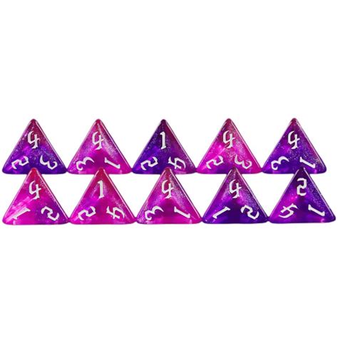 D4 Cube Pink And Purple