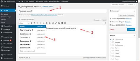 Заголовок H1 Wordpress как прописать тег правильно