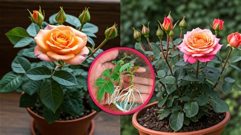 How To Grow Rose Cutting Youtube