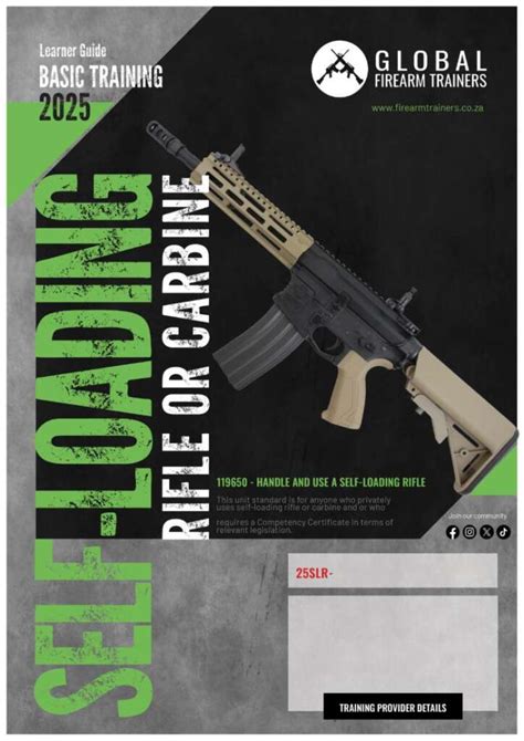 119650 Handle And Use A Self Loading Rifle Or Carbine Guns N Roses