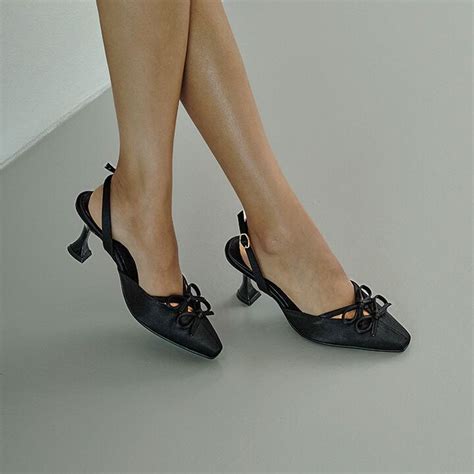 클래식 당혜 더블 리본블랙 감도 깊은 취향 셀렉트샵 29cm