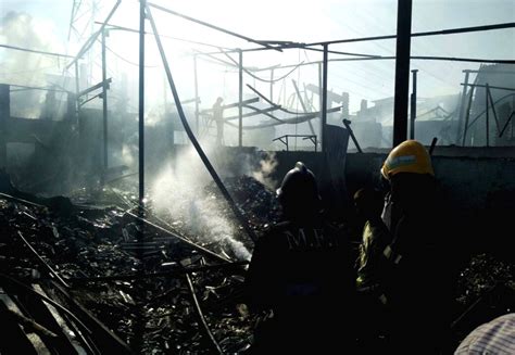 Fire Breaks Out In Dharavi