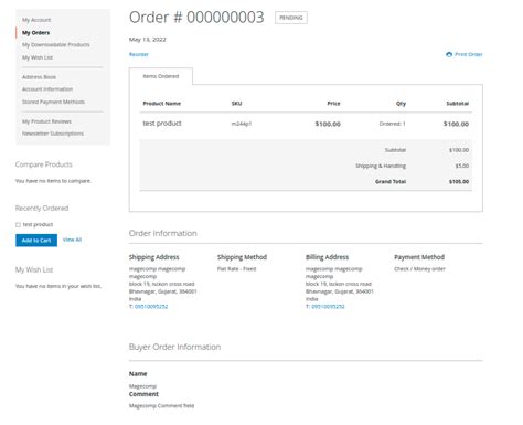 Custom Checkout Form On Frontend Support Portal For Magento