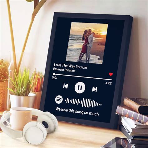 Spotify Music Frame Black Urban Kiosk