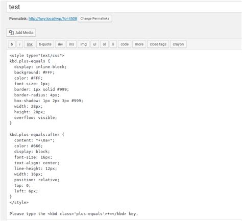 html how to make wordpress display the same effect as a single