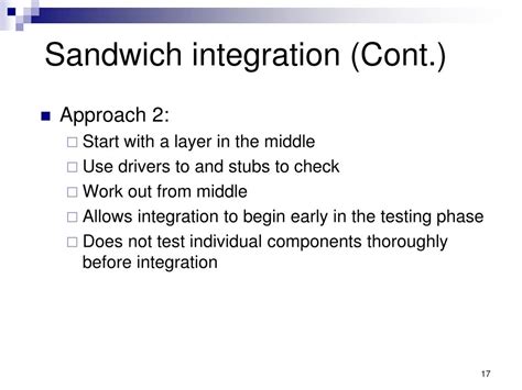 Ppt Integration Testing Powerpoint Presentation Free Download Id