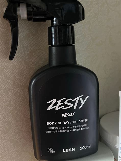 러쉬 바디 스프레이 제스티 후루츠패밀리