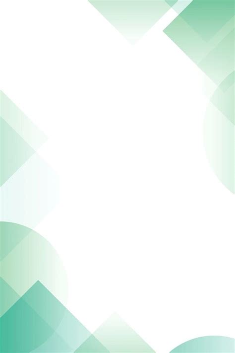 Business Border Frame Background Green Modern Design Vector