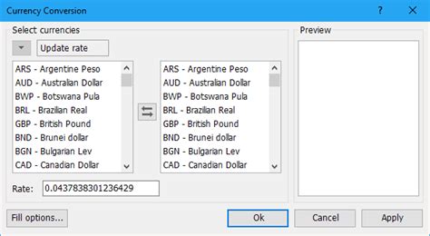 Quickly Convert Currency USD To EURO USD To GBP In Excel