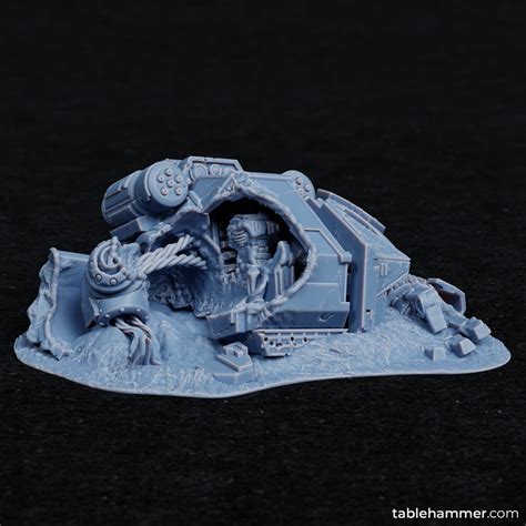 STL 文件 Crashed heavy walker with corpse Crashes Corpses Casualties