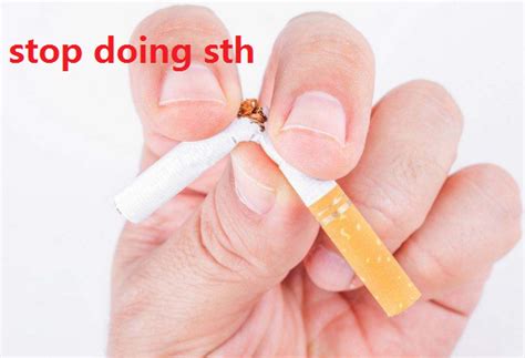 Stop To Do Sth 和stop Doing Sth 有什么不同？百度知道