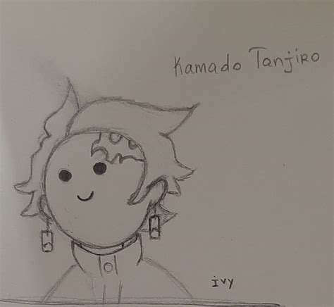 Tanjiro Kamado Easy Doodles Drawings Cute Easy Drawings Anime