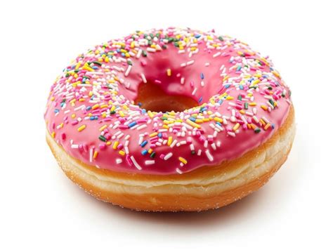 Premium Photo Donut Isolated On White Background