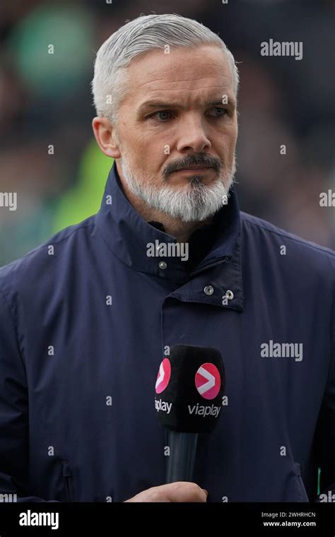 Former St Mirren Manager Jim Goodwin Before The Scottish Gas Mens