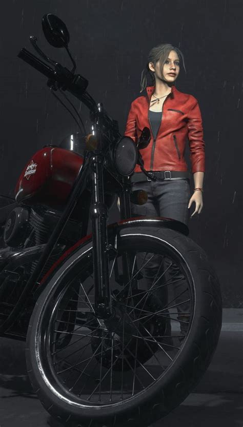 Badass Claire Redfield On A Bike I Want A Friend Like Her 9GAG