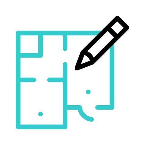 Blueprint Animated Icon Free Architecture And City Animated Icon